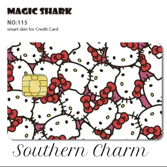 Magic Shark | Bags | Hello Kitty Credit Card Skin | Poshmark